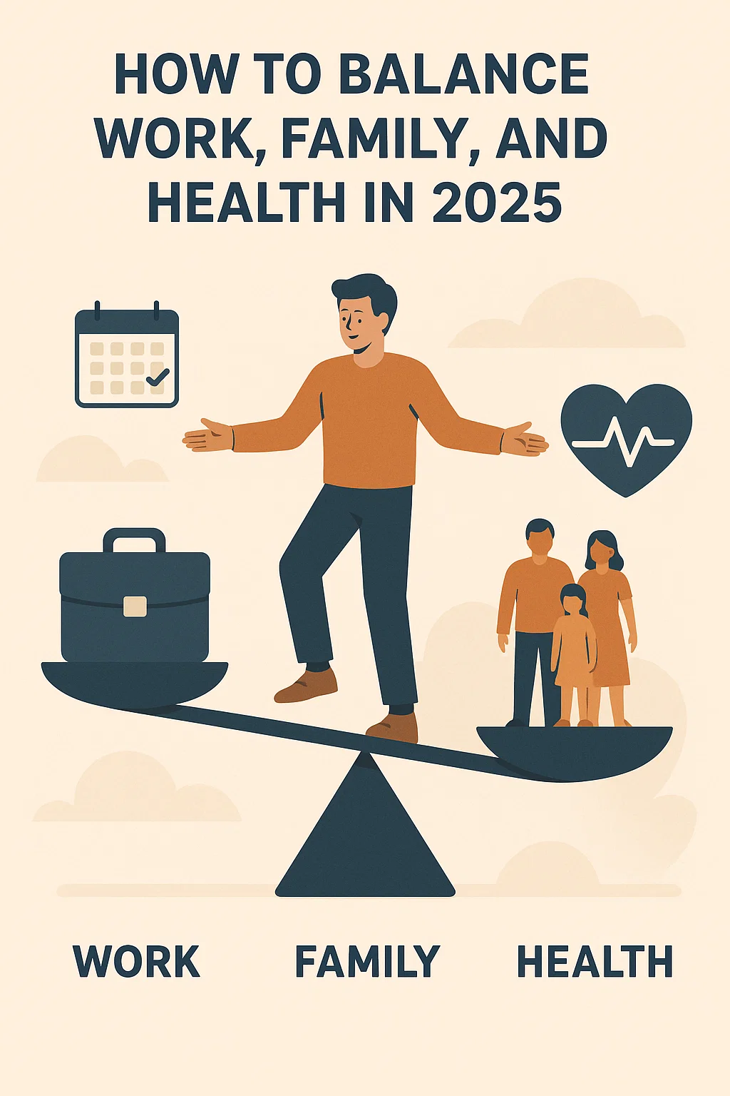 How to Balance Work, Family, and Health in 2025