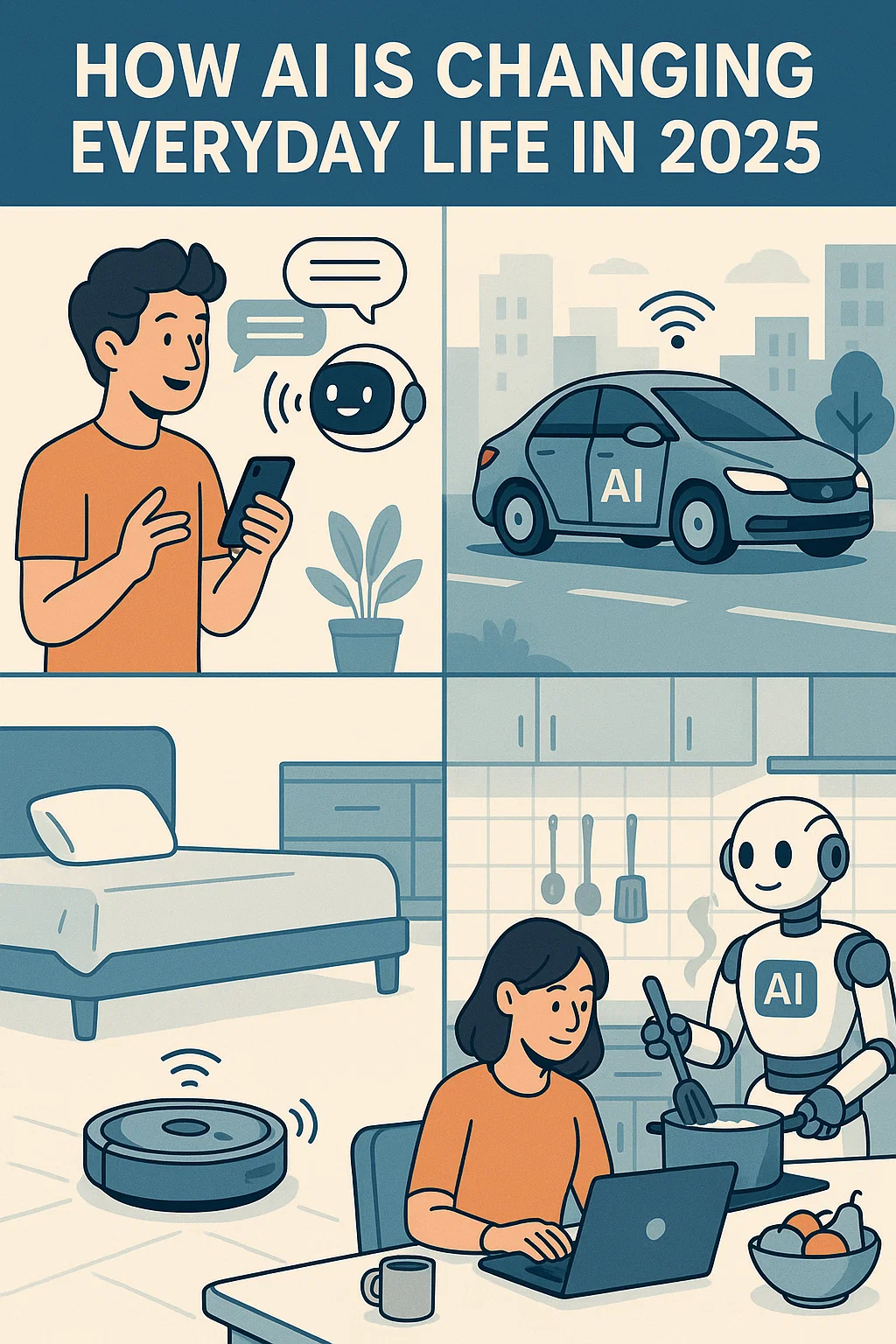 How AI is Changing Everyday Life in 2025