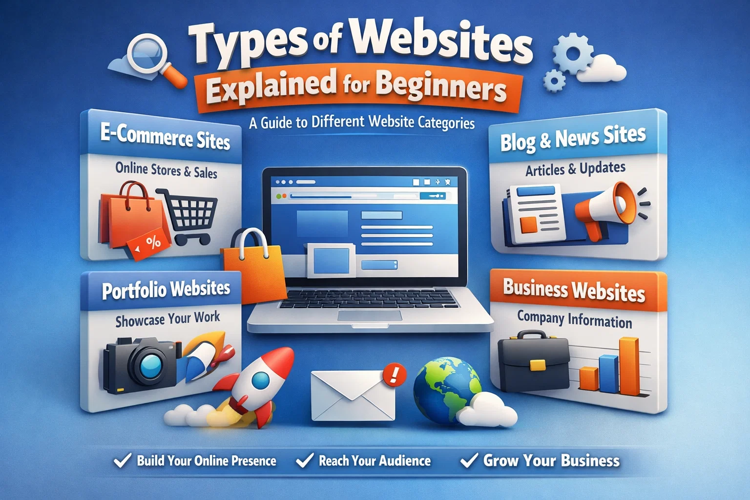 Types of Websites Explained for Beginners